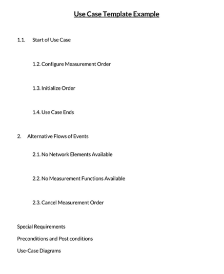 40 Free Use Case Templates and Examples (Word, PDF)