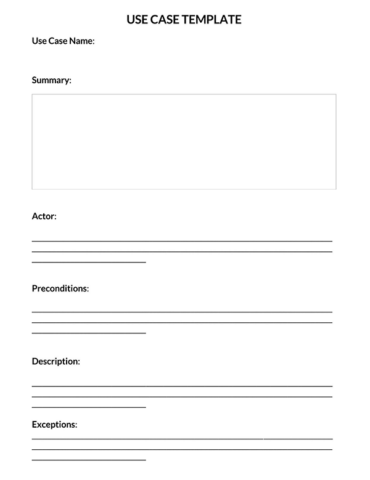 40 Free Use Case Templates and Examples (Word, PDF)