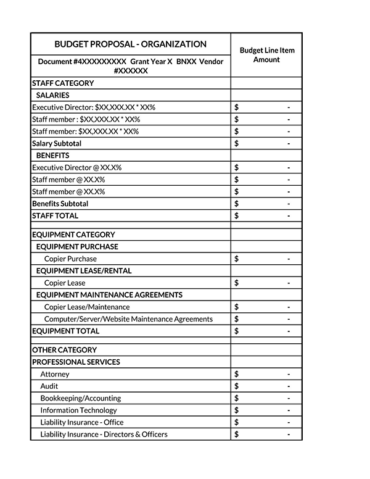 42 Free Budget Proposal Templates [Word - Excel]