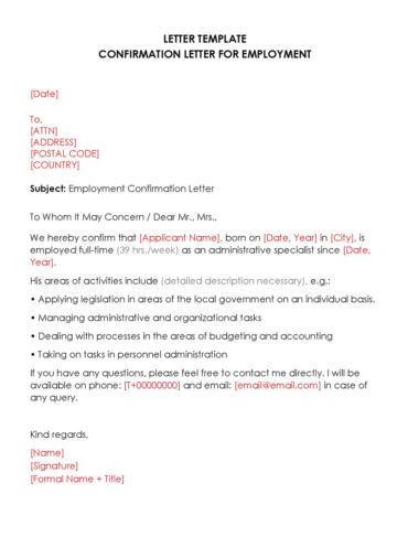 How to Write a Confirmation Letter in 5 Steps - Free Templates