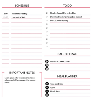36 Free Checklist Templates - Printable - (Excel - Word)