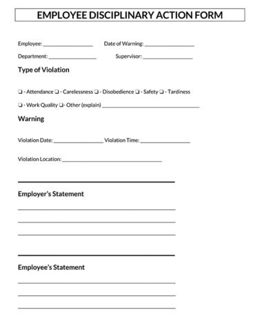 40 Employee Write-Up Forms: Format, Types, Guide, and Tips