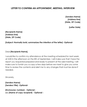 How to Write a Confirmation Letter in 5 Steps - Free Templates