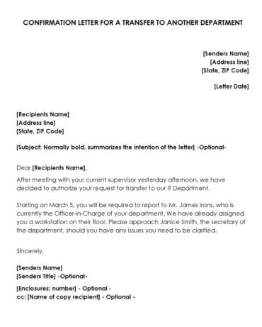 How to Write a Confirmation Letter in 5 Steps - Free Templates