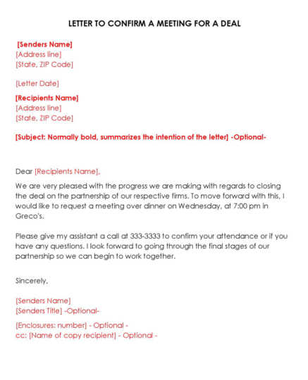 How to Write a Confirmation Letter in 5 Steps - Free Templates