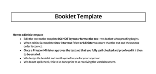 32 Free Booklet Templates (Word, PDF)