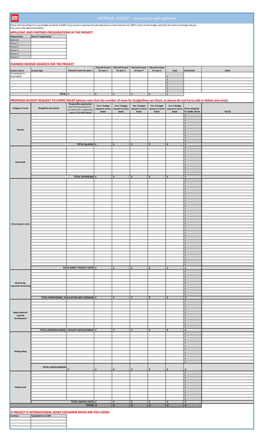 42 Free Budget Proposal Templates [Word - Excel]