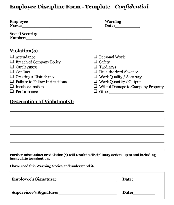40 Employee Write-Up Forms: Format, Types, Guide, and Tips 40 Employee Write-Up Forms: Format, Types, Guide, and Tips