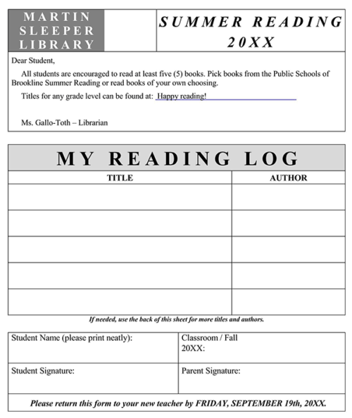 45 Printable Reading Log Templates (Word - Excel)