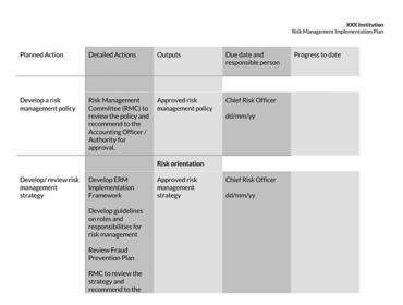 20 Free Implementation Plan Templates & Examples