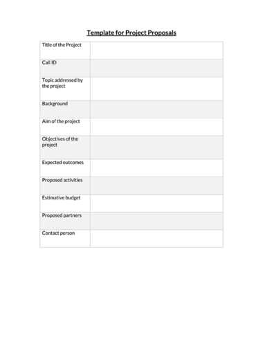 43 Free Project Proposal Templates | Expert Guide and Tips