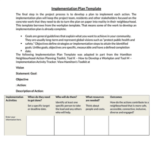 20 Free Implementation Plan Templates & Examples