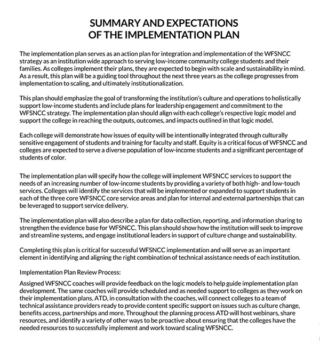 20 Free Implementation Plan Templates & Examples