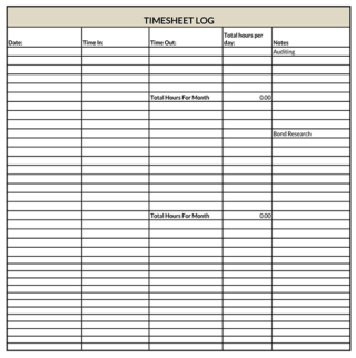 38 Simple Timesheet Templates (Excel) | Daily, Weekly