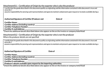 30 Free Certificate of Origin Templates