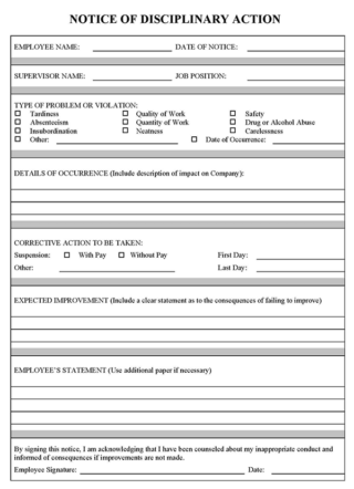 40 Employee Write-Up Forms: Format, Types, Guide, and Tips