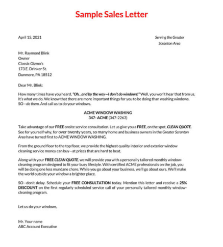 How To Write a Sales Letter (40 Examples)