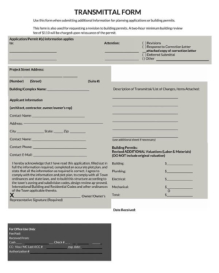 Transmittal Letter: Format (38 Examples & Samples)