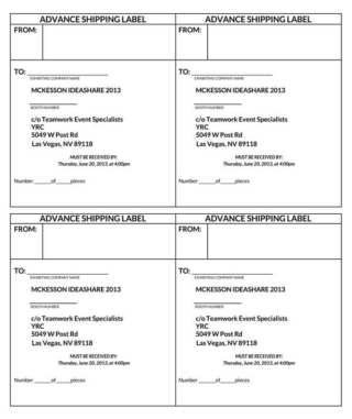 30 Free Printable Shipping Label Templates (Word, PDF)