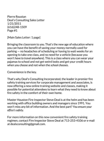 How To Write a Sales Letter (40 Examples)