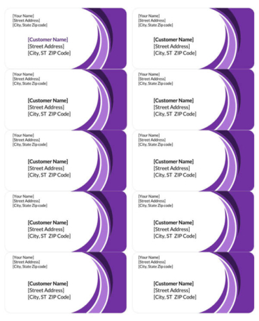 30 Free Printable Shipping Label Templates (Word, PDF)