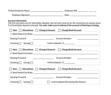 34 Blank Deposit Slip Templates and Examples