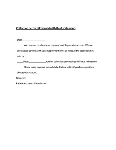 How to Word a Collection Letter: 32 Examples (Free Template)