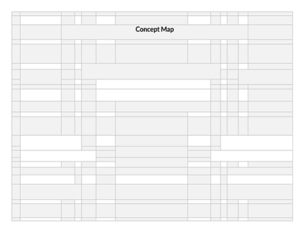 16 Free Concept Map Templates (Word, PPT)