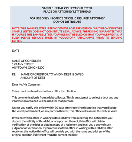 How to Word a Collection Letter: 32 Examples