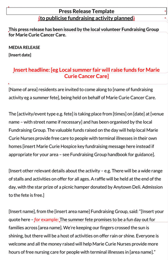 32 Free Press Release Templates [Writing Guide & Tips]