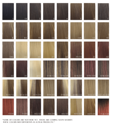 24 Redken Shades EQ Color Charts - PDF