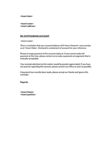 How to Word a Collection Letter: 32 Examples (Free Template)