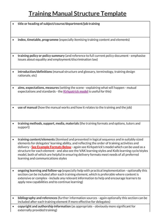 How to Plan a Training Manual (Examples + 20 Free Templates)