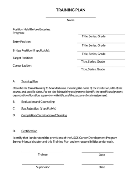 30 Training Manual Examples & Free Templates