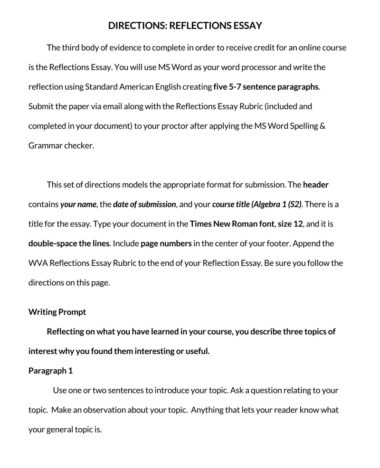 How to Write a Reflective Essay | 48 Examples (Guide & Tips)