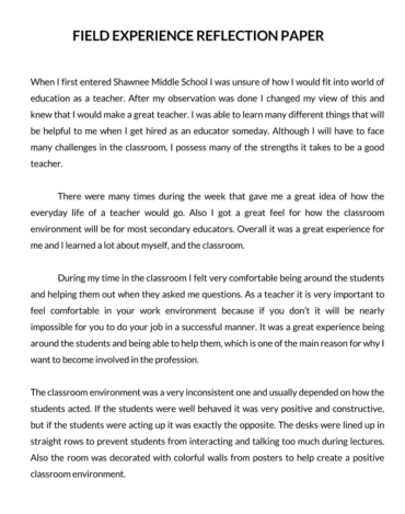 How to Write a Reflective Essay | 48 Essay Examples