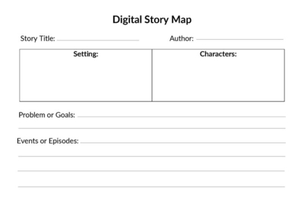 38 Free Story Map Templates for PDF and Word