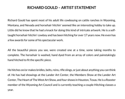 Artist Statement: How to Write (30 Best Examples)