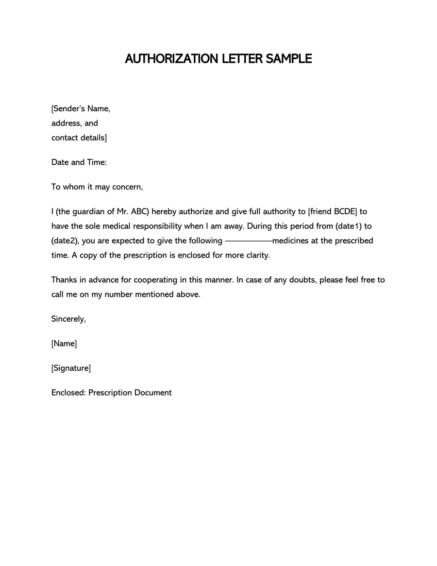 How to Write an Authorization Letter (Format, Samples)