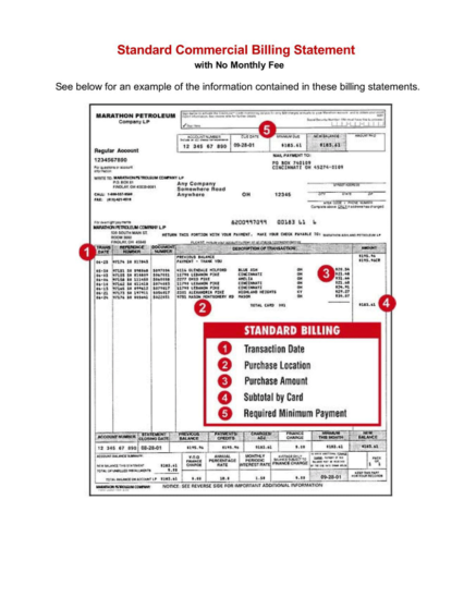 Free Billing Statement Templates (Excel, Word, PDF)