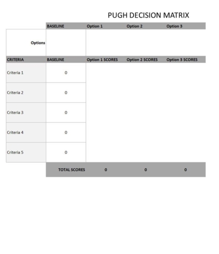 26 Professional Decision Matrix Templates (Word, Excel)