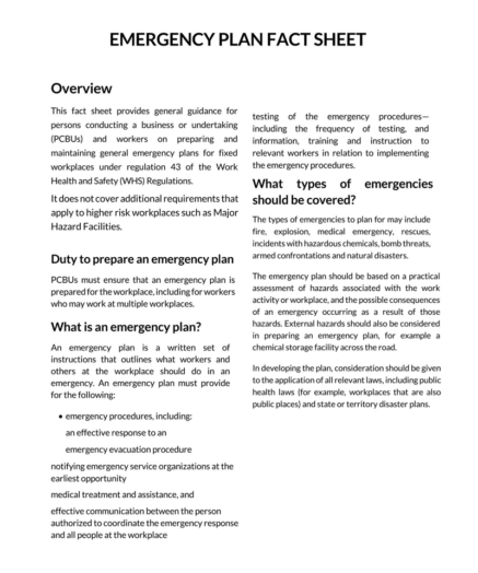 14 Free Fact Sheet Templates, Examples, and Designs