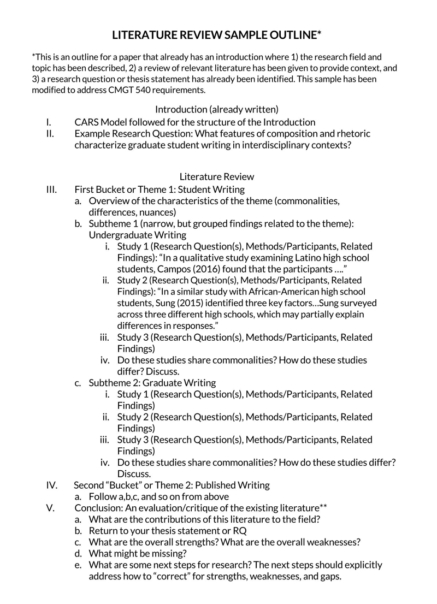 39 Best Literature Review Examples (Guide & Samples)