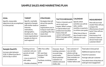 12 Free Marketing Plan Templates (8-Steps Guide)