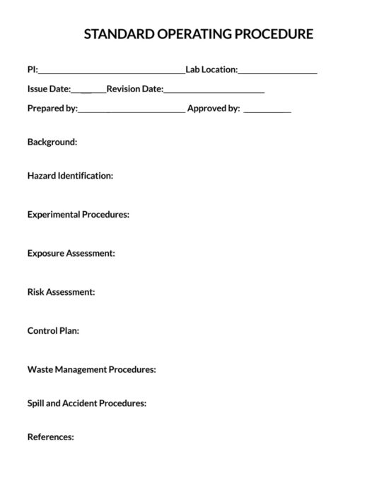 35+ Free SOP Templates | How to Write [Expert Guide]