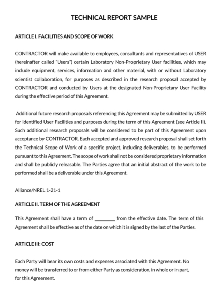 26 Best Technical Report Examples, Format, and Templates