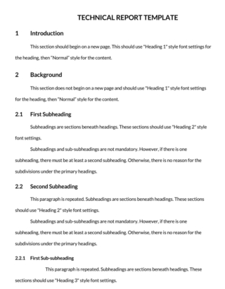 26 Best Technical Report Examples, Format, and Templates