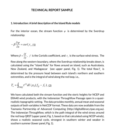 26 Best Technical Report Examples, Format, and Templates