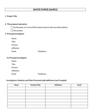 15 Best White Paper Templates (How to Format)