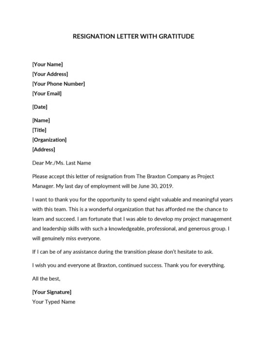 Heartfelt Resignation Letter | How to Write [16 Best Examples]